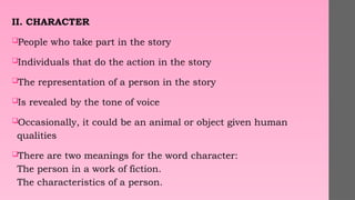 Creative Writing- Elements Techniques, and Literary Devices | PPTX