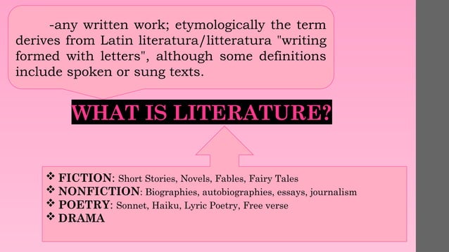 Creative Writing- Elements Techniques, and Literary Devices | PPTX ...