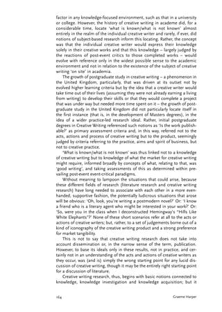 Creative writing words as practice-led research. | PDF