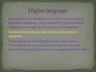 Creative Writing Powerpoint | PPTX