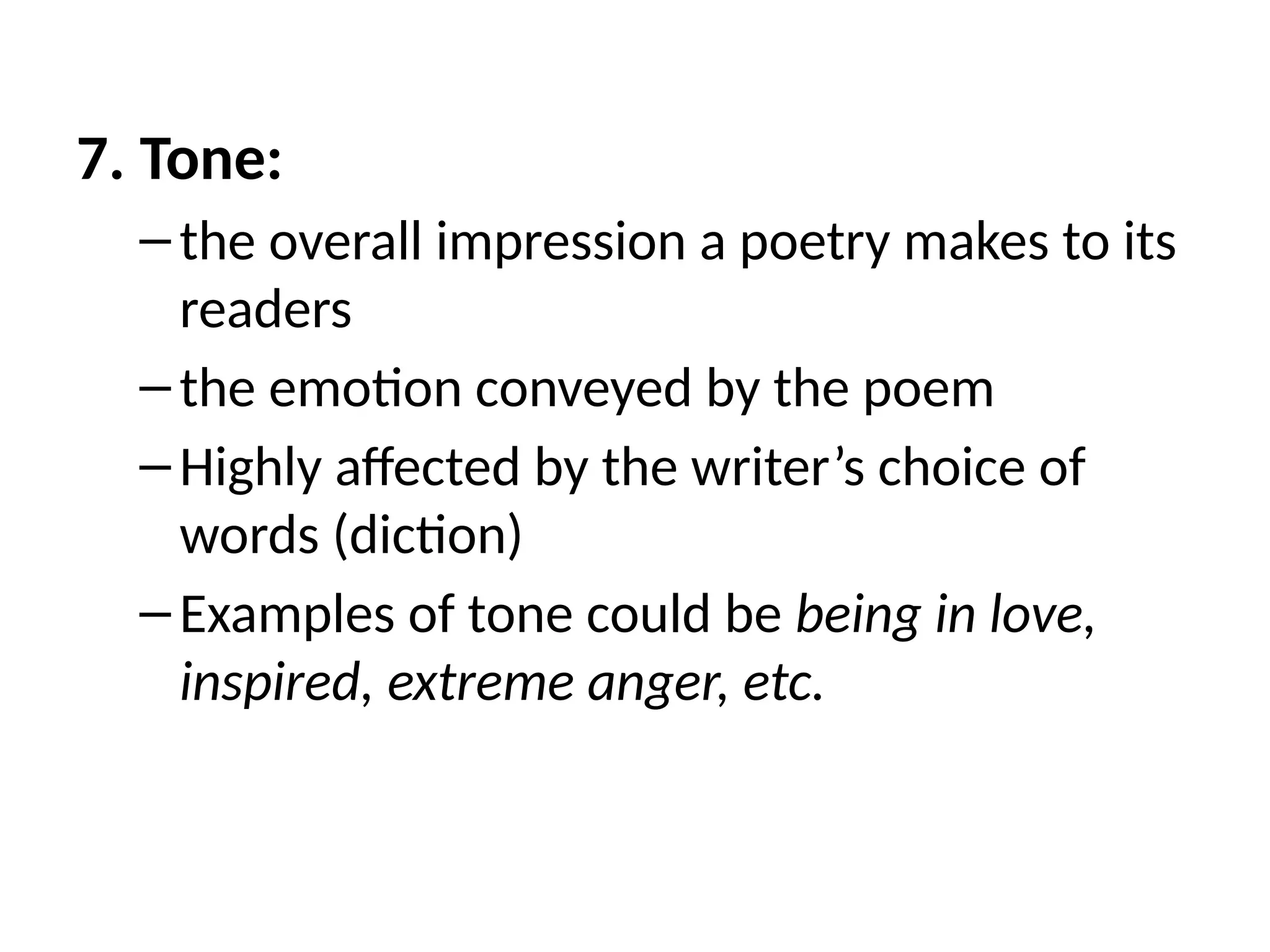 Poetry: Its Elements and Literary Techniques and Devices | PPTX