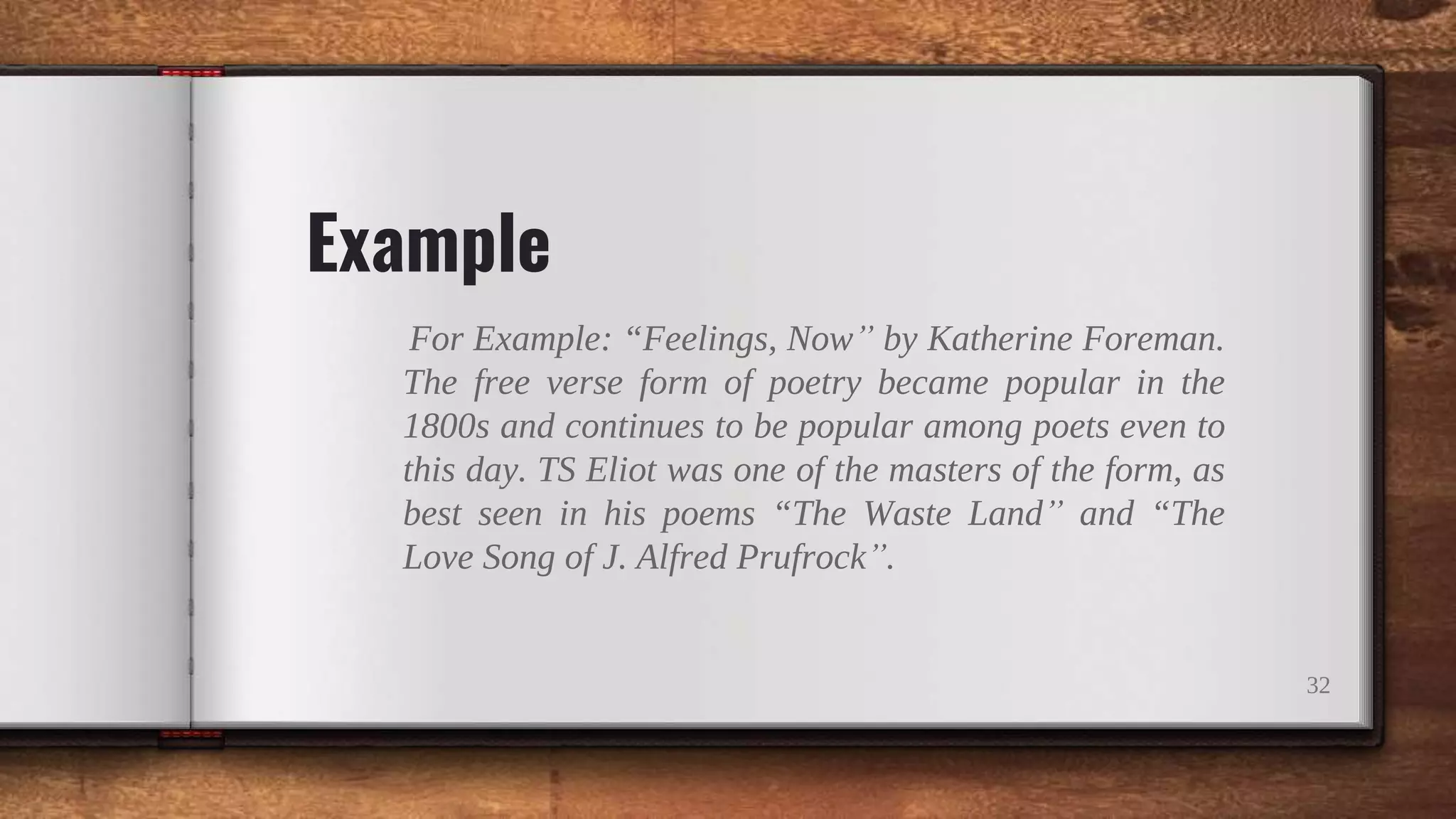 Types of Poetry | PPTX