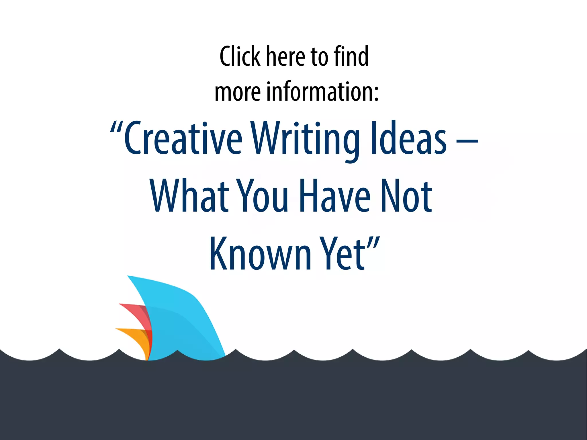 13 Creative Writing Exercises | PDF