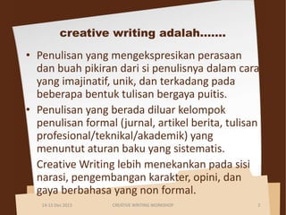 Creative Writing | PPT