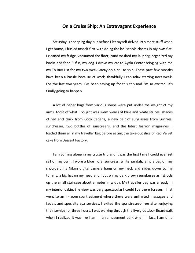 Creative Writing Stories