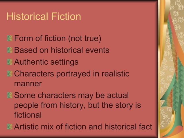 Creative writing genre POWERPOINT Types of Genre.ppt