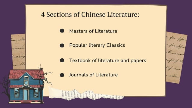 Creative Writing Gothic Literature Education Presentation in Yellow ...