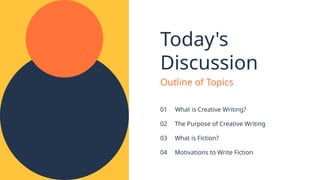 CREATIVE WRITING INTRODUCTION FOR GRADE 12 | PPTX