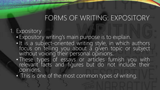 CREATIVE WRITING (INTRODUCTION).pptx | Fiction | Books and Literature