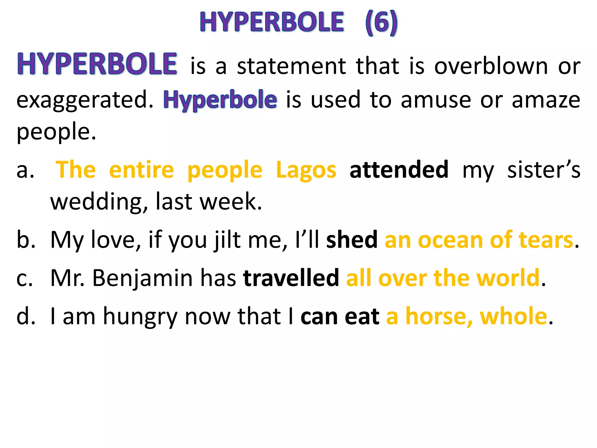 Creative writing: Literary devices | PPTX