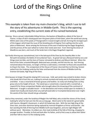 Creative Writing Portfolio | PDF