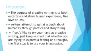 Creative writing PPT 1.pptx