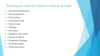 Creative writing PPT 1.pptx