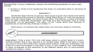 Creative Writing Q2 Module 4 Lesson 1.pptx