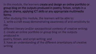 Creative Writing Q2 Module 4 Lesson 1.pptx