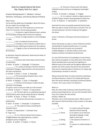 Creative Writing Quarter 2 Resized Modules.docx