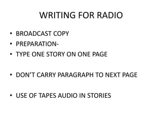 Creative writing section 2 unit 1 | PPTX