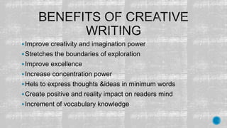 Creative writing skill - life management | PPT