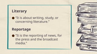 Creative Writing - The Narrative Essay PPT | PPTX