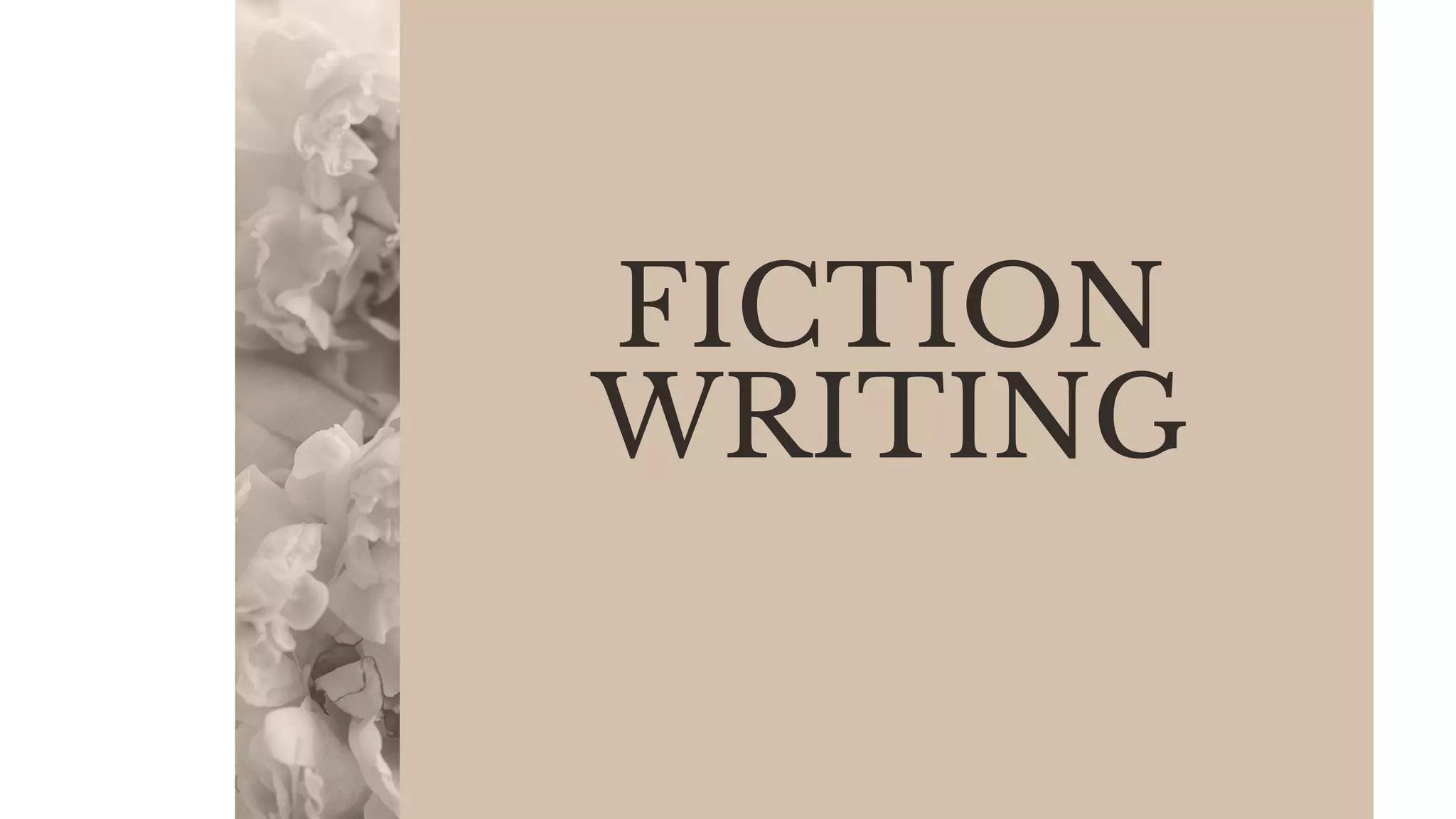 Creative writing (fiction writing) | PDF