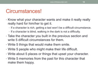 Creative writing year7 | PPTX