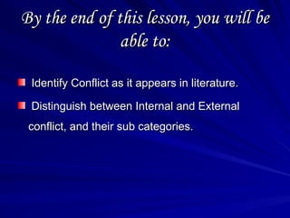 Creativew writing Conflict power point.ppt