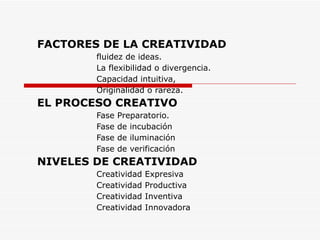 Creatividad, motivacion y autoestima | PPT
