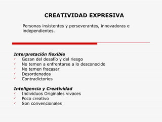 Creatividad, motivacion y autoestima | PPT