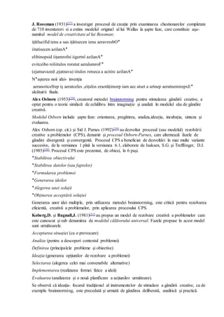 Creativitatea umana | PDF