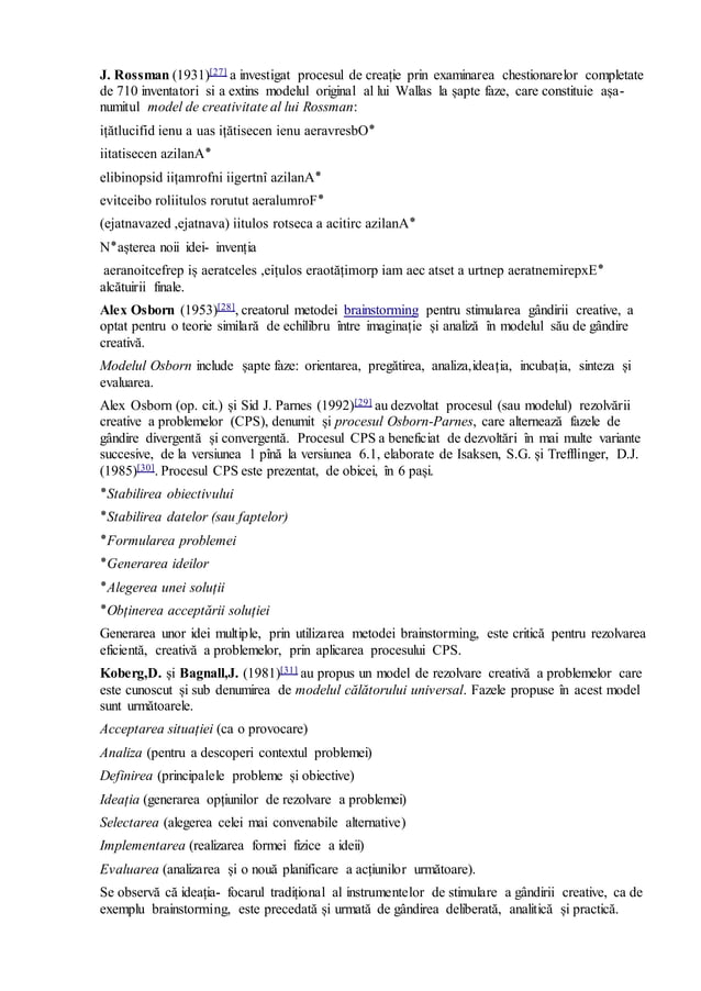 Creativitatea umana | PDF