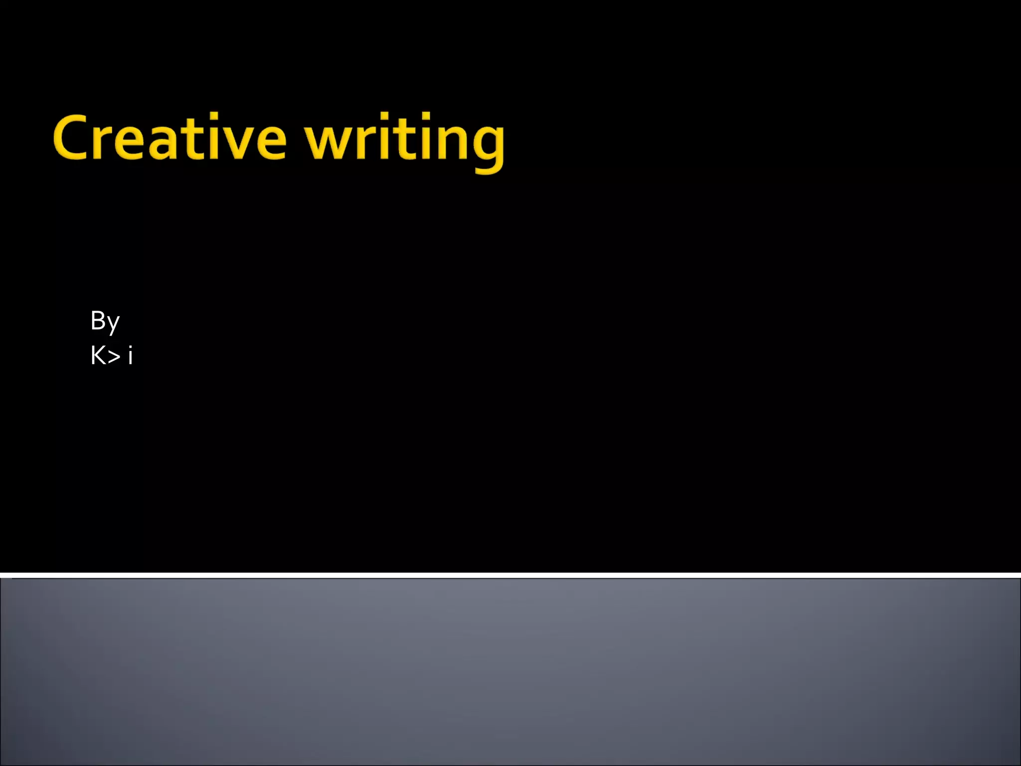 Creativity | PPT