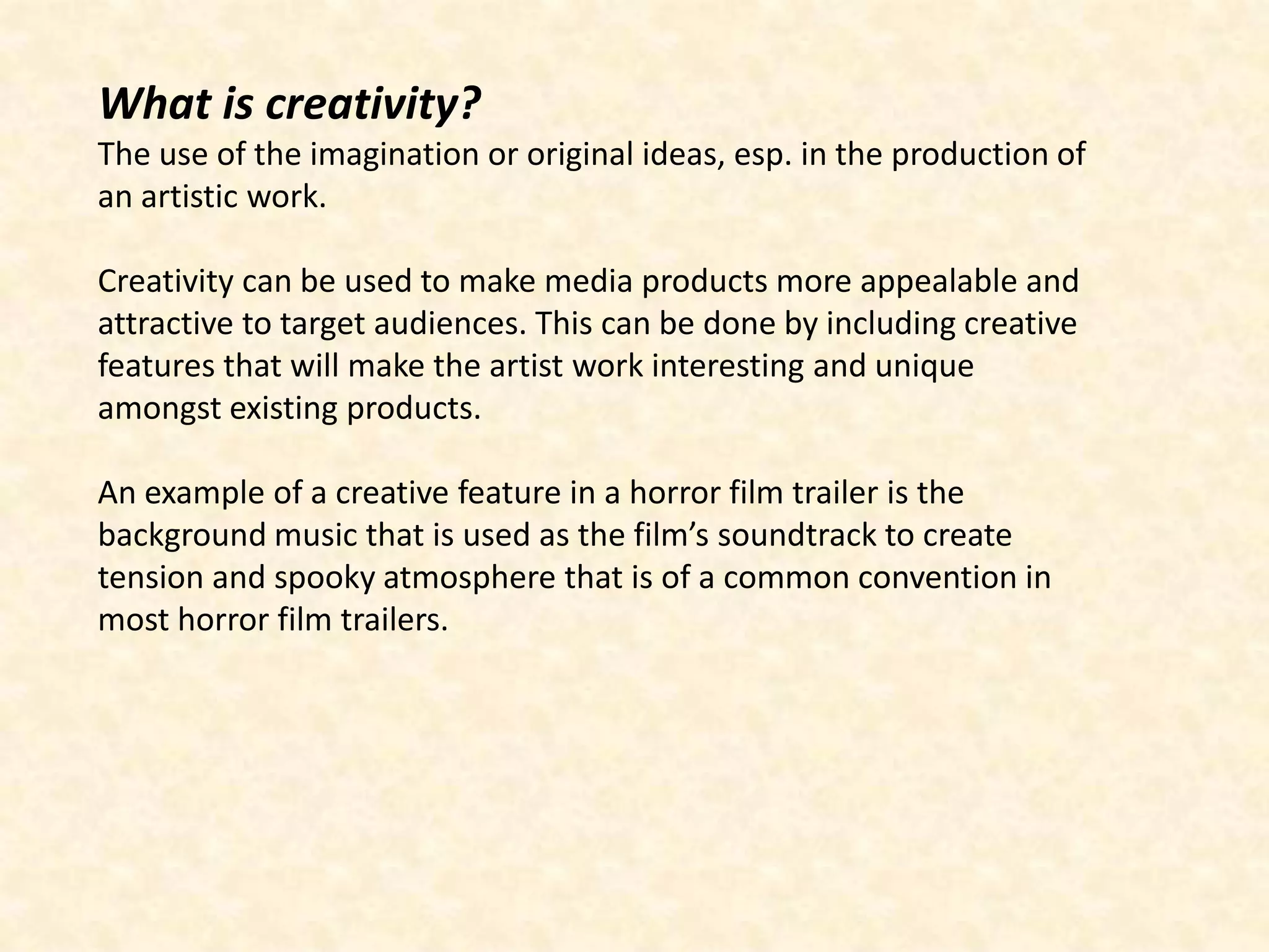 Creativity | PPT