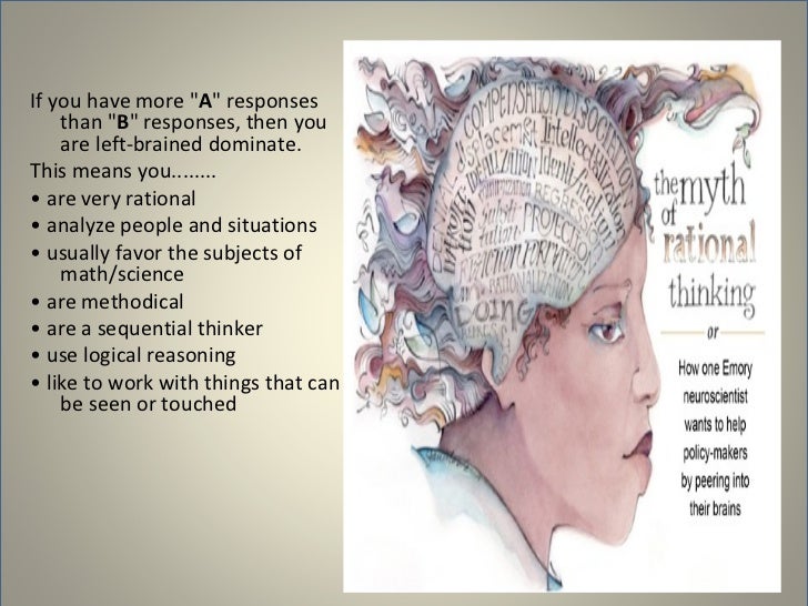 Right and Left Brain Dominant Test