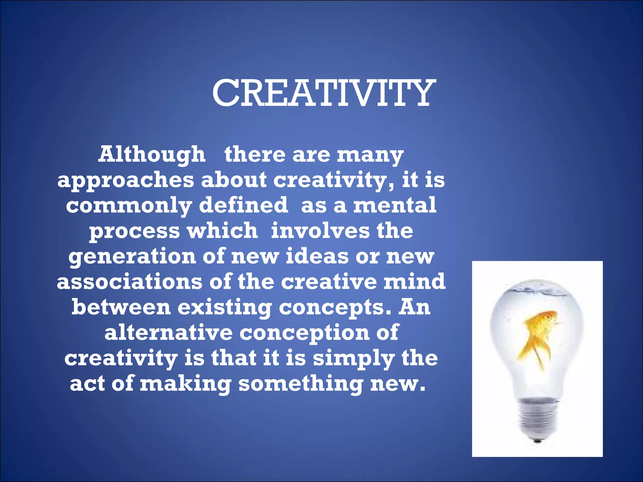 Creativity | PPT