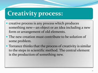 Creativity | PPTX