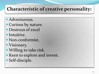 Creativity | PPTX