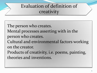 Creativity | PPTX