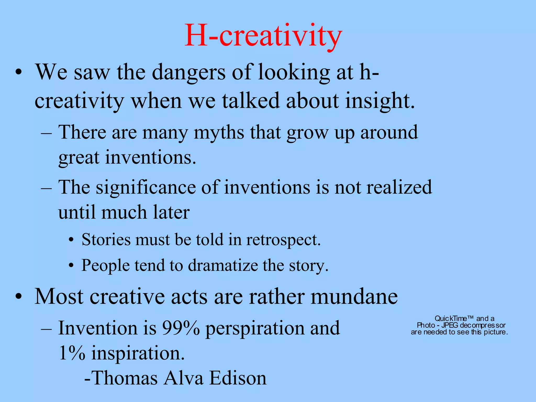 CREATIVE THINKING - Creativity | PPT