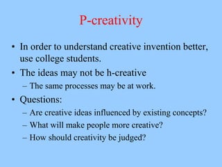 CREATIVE THINKING - Creativity | PPT