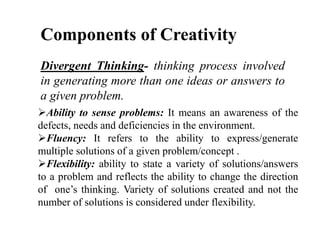 Creativity | PPTX