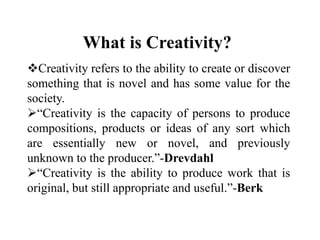 Creativity | PPT