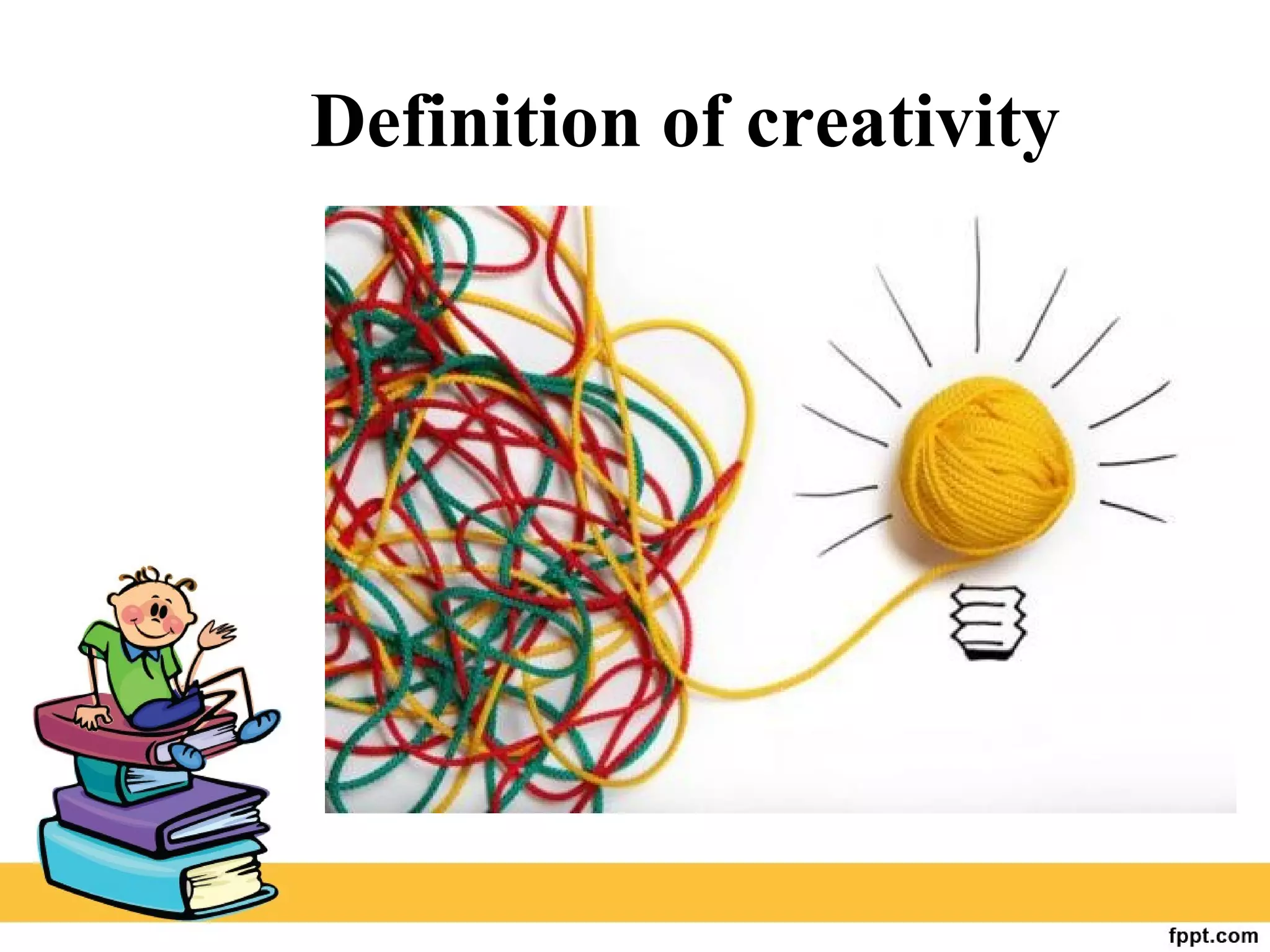 Creativity teaching | PPT