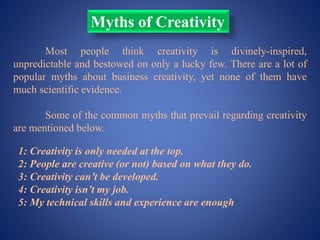 Creativity | PPT