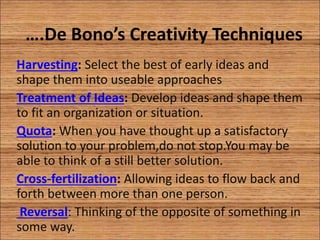 Creativity | PPTX