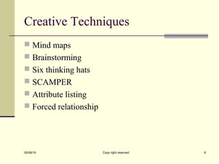 Creativity | PPT