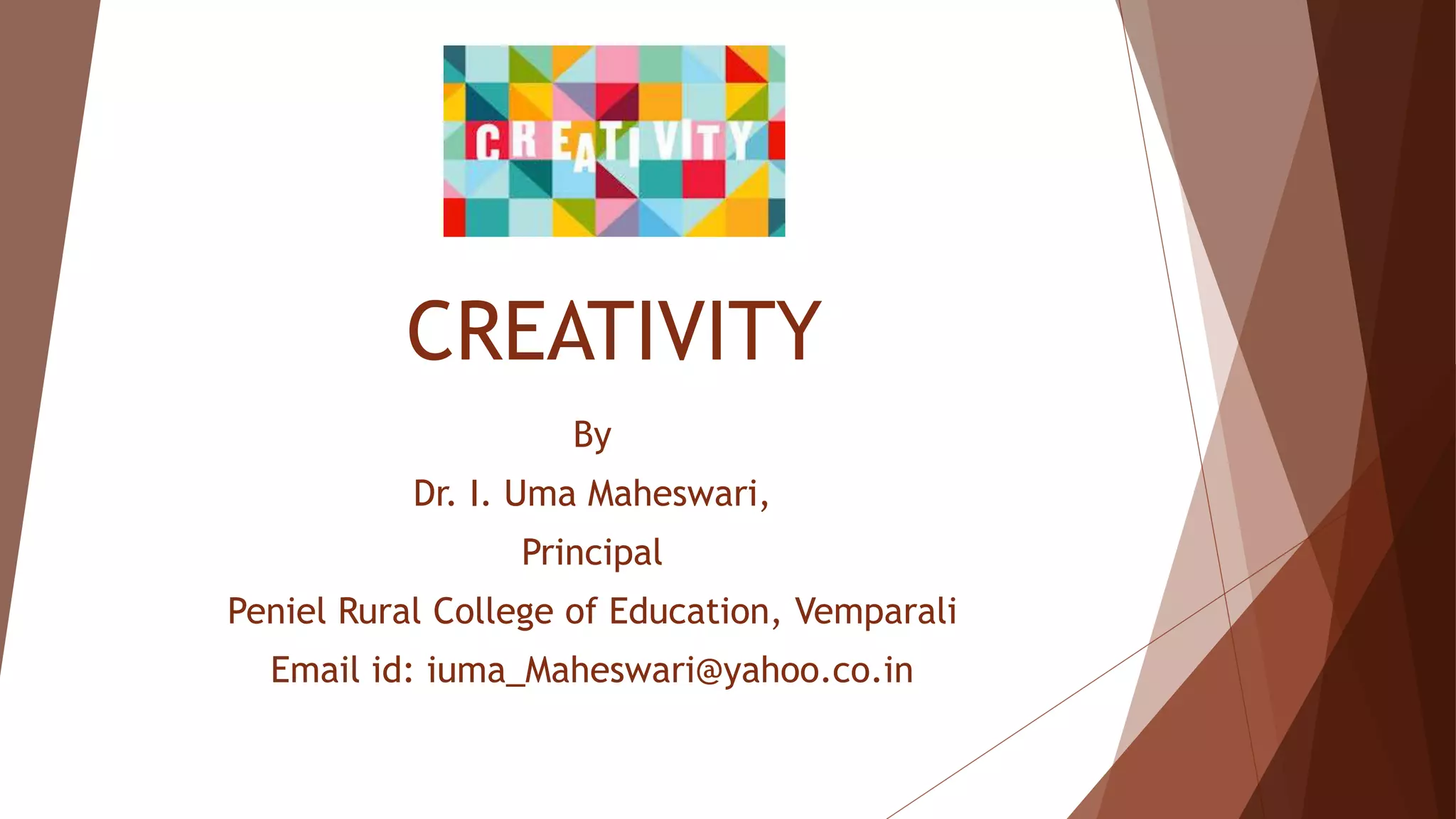 Life skill - Creativity | PPT