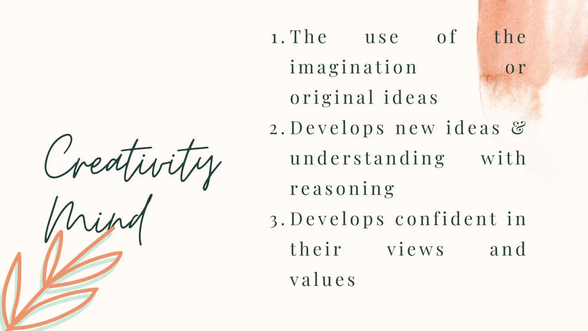 Creativity in leaning...............PPTX