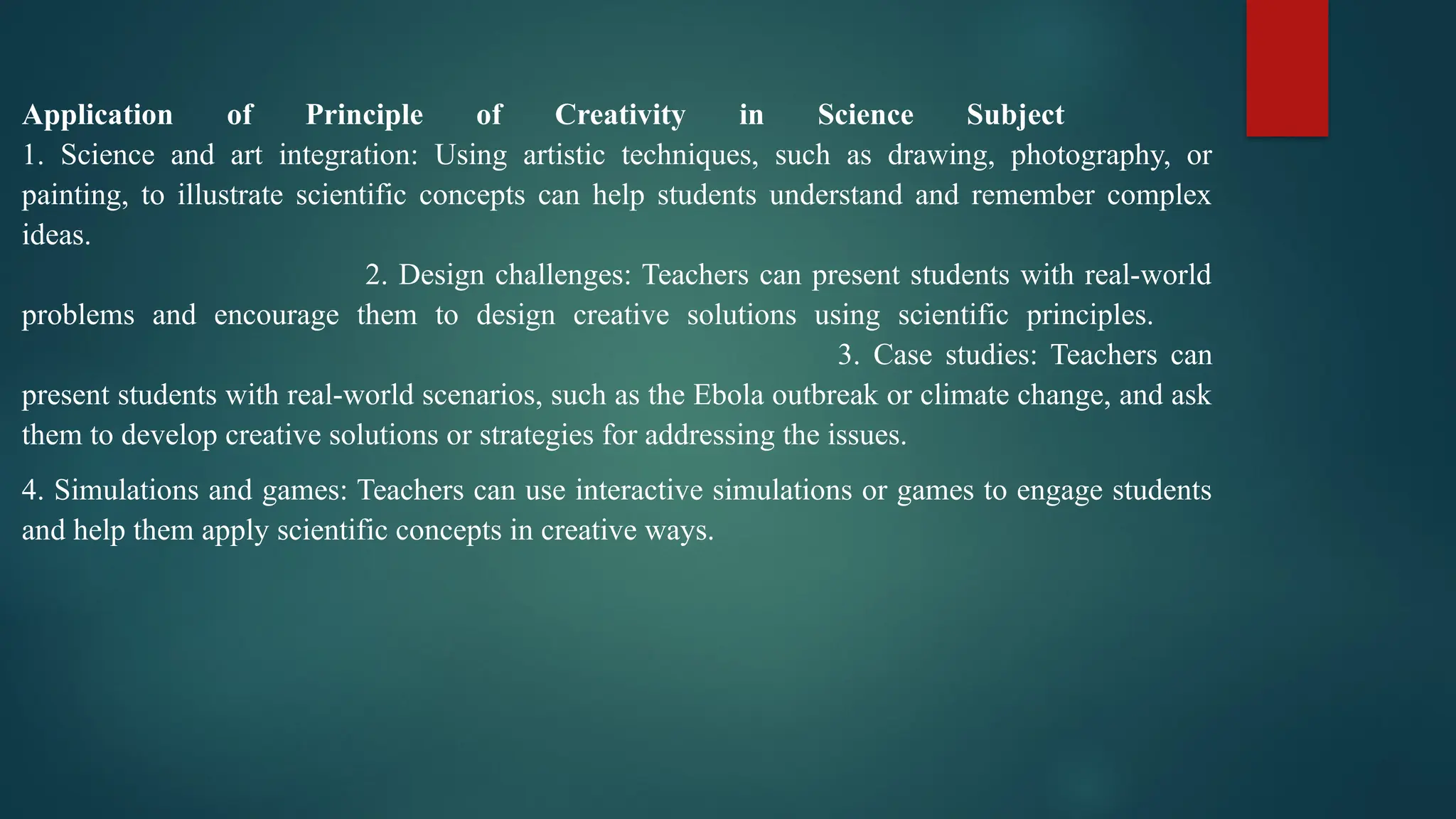 Creativity principle of curriculum development.pptx