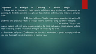 Creativity principle of curriculum development.pptx