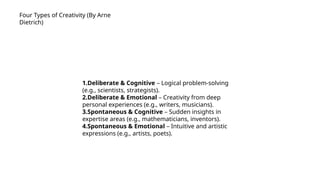 Creativity, what it is and what to do about it | PPT